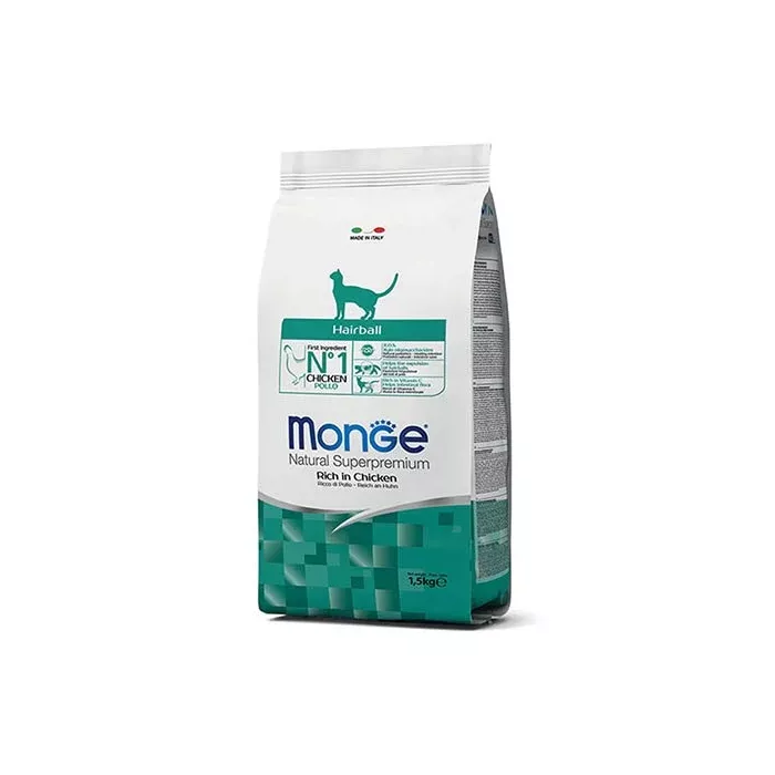 MONGE cat Hairball piščanec