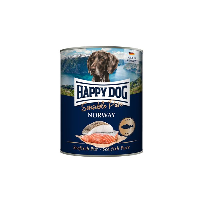 Happy Dog Sensible Norway Morska riba konzerva 800 g | Mokra hrana | Pas