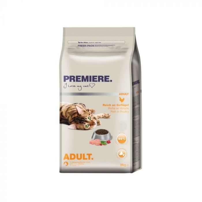 Premiere Cat Adult perad 2 kg | Mačka | Suha hrana | ZOOCITY
