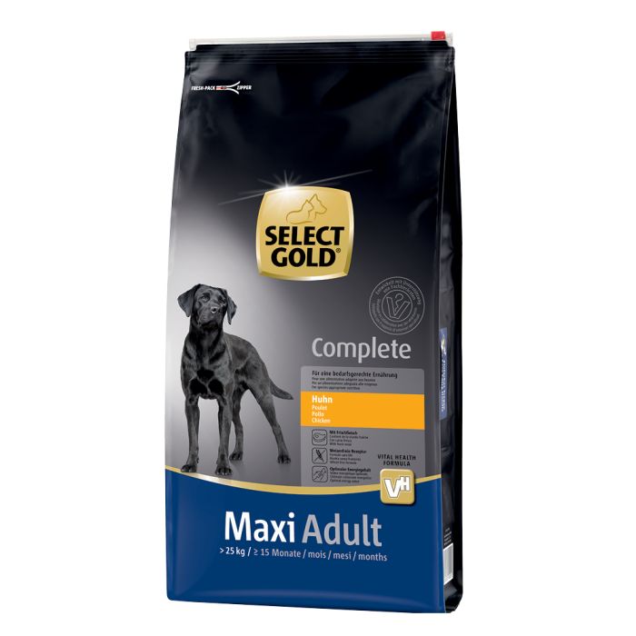 Select Gold Complete Adult Maxi piletina | Suha hrana za odrasle pse ...
