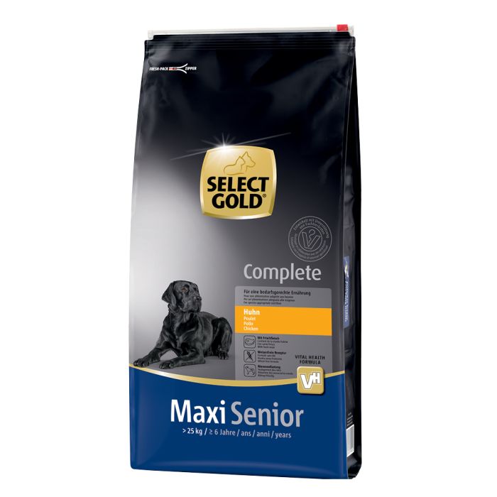 Select Gold Complete Senior Maxi piletina | Suha hrana za odrasle ...