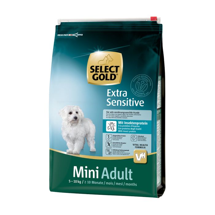 Select Gold Complete Adult Mini Extra Sensitive | Suha hrana za odrasle ...