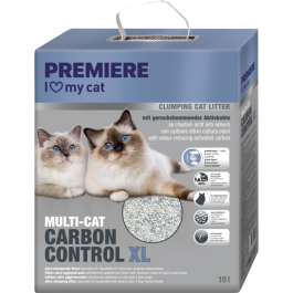 Premiere pijesak za mačke Multi-Cat Carbon control XL 10 l