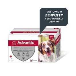 Advantix ampula za pse od 10-25 kg | Ampula za pse protiv nametnika | 1 ...